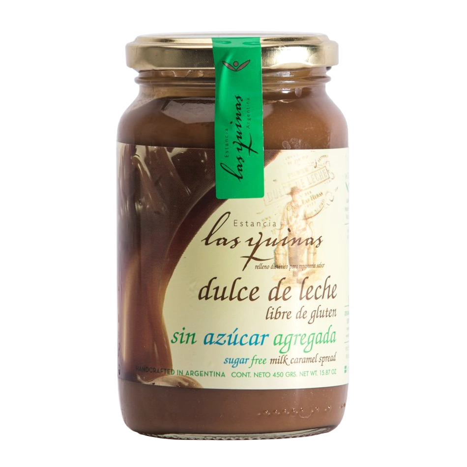 Dulce de Leche s/Azúcar agregada x 450gr - LAS QUINAS – PULPERICA